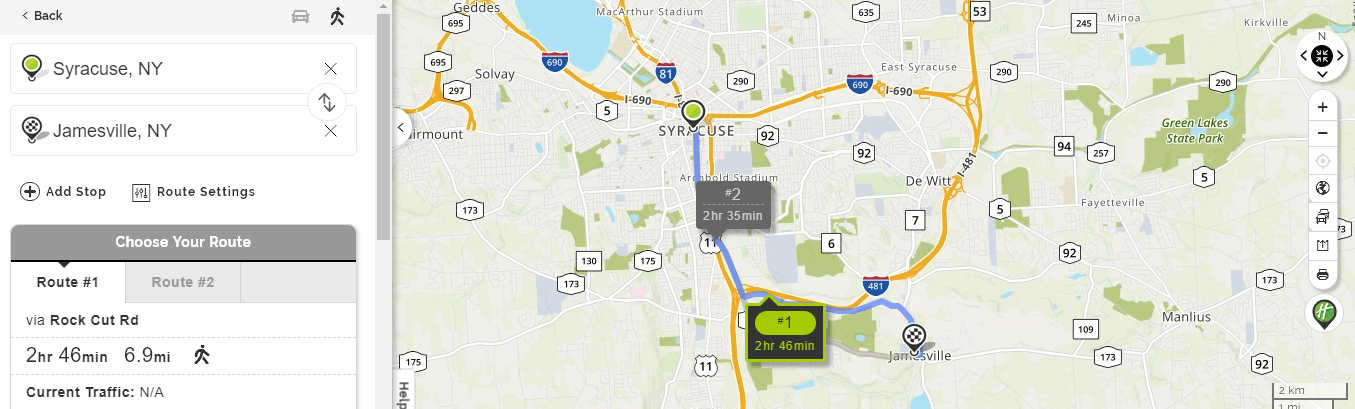 Map Of USA and The 50 States – Driving Directions Maps and Traffic