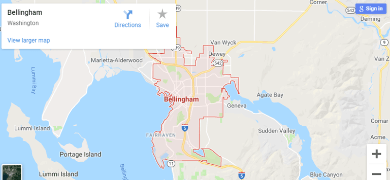 Maps of Bellingham – Driving Directions Maps and Traffic