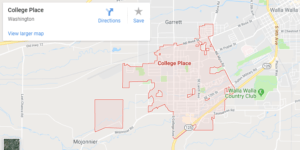 Maps of College Place – Driving Directions Maps and Traffic