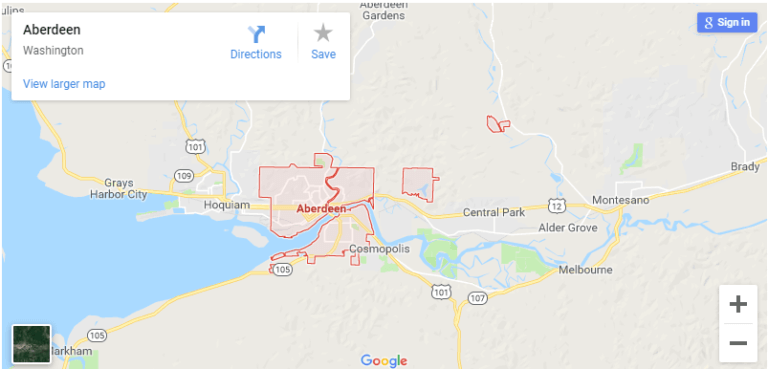 Maps of Aberdeen – Driving Directions Maps and Traffic