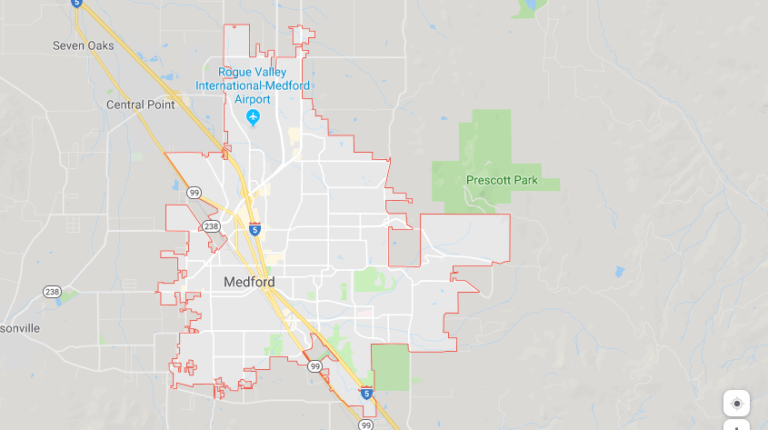 Map of Medford – Driving Directions Maps and Traffic