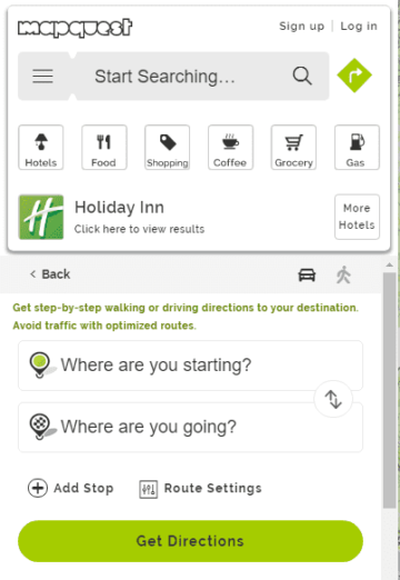 Mapquest Directions – Driving Directions Maps and Traffic