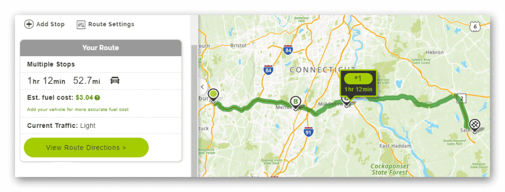 Mapquest Multiple Stops - Driving Directions Maps and Traffic